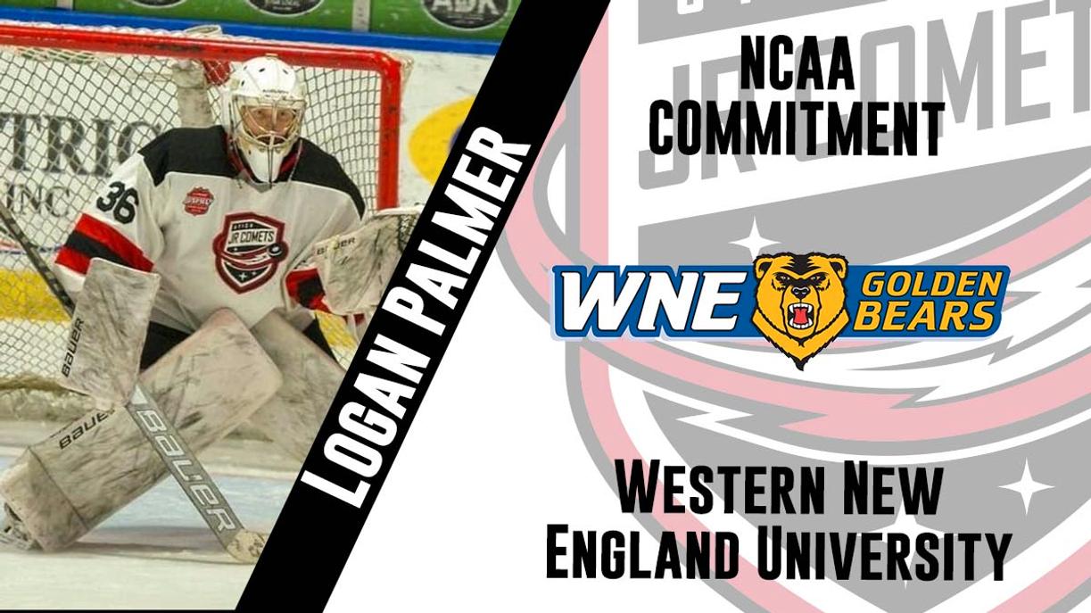 News: LOGAN PALMER COMMITS TO WESTERN NEW ENGLAND - Utica Jr Comets