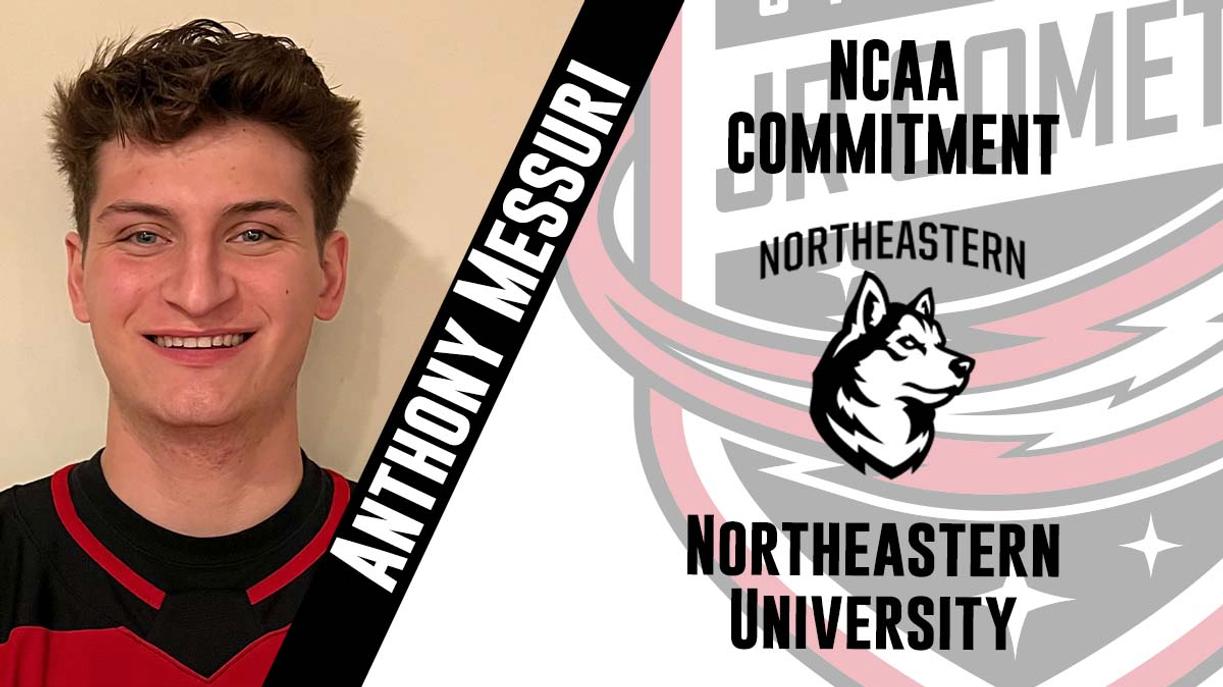 News: ANTHONY MESSURI COMMITS TO D1 NORTHEASTERN - Utica Jr Comets