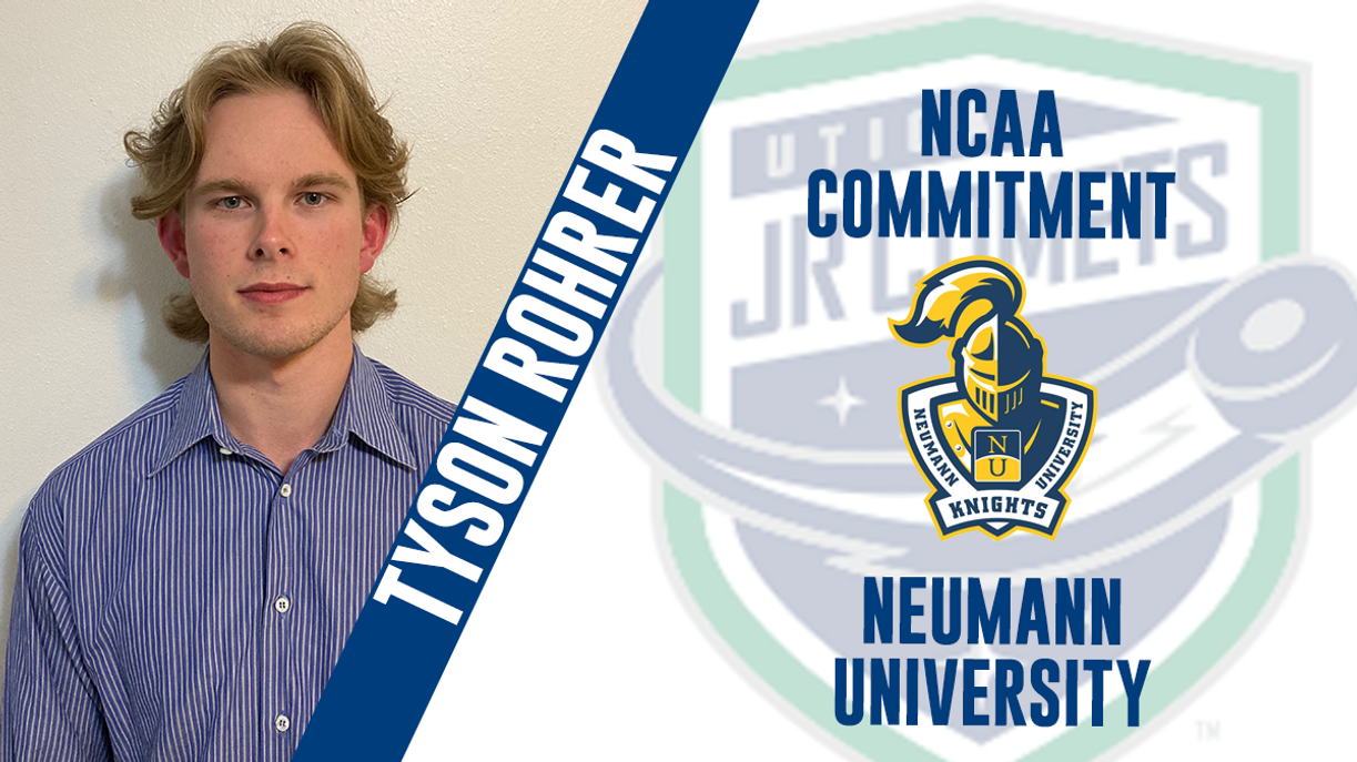 News: JUNIOR COMET TYSON ROHRER COMMITS TO NEUMANN UNIVERSITY - Utica ...