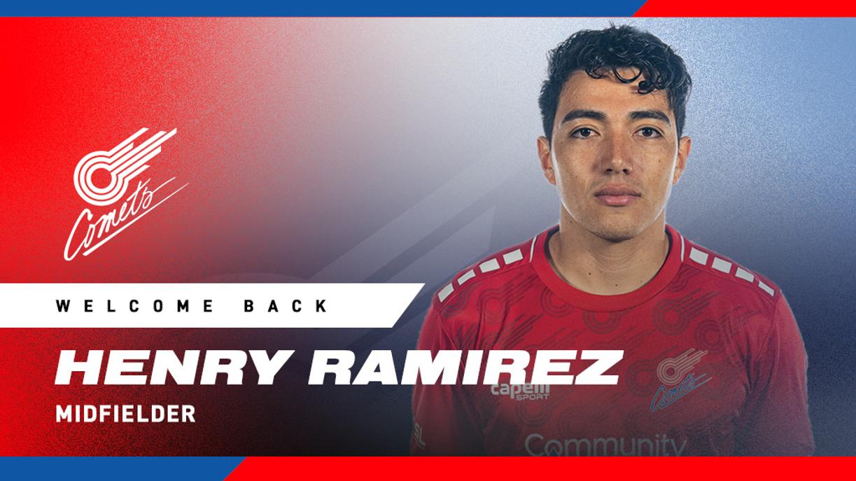 News: COMETS RE-SIGN MIDFIELDER HENRY RAMIREZ - Kansas City Comets