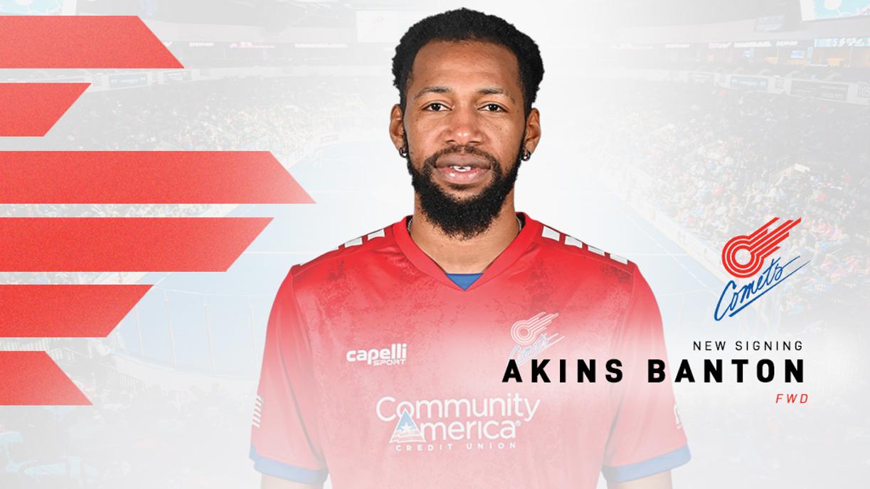 News: Comets sign forward Akins Banton - Kansas City Comets