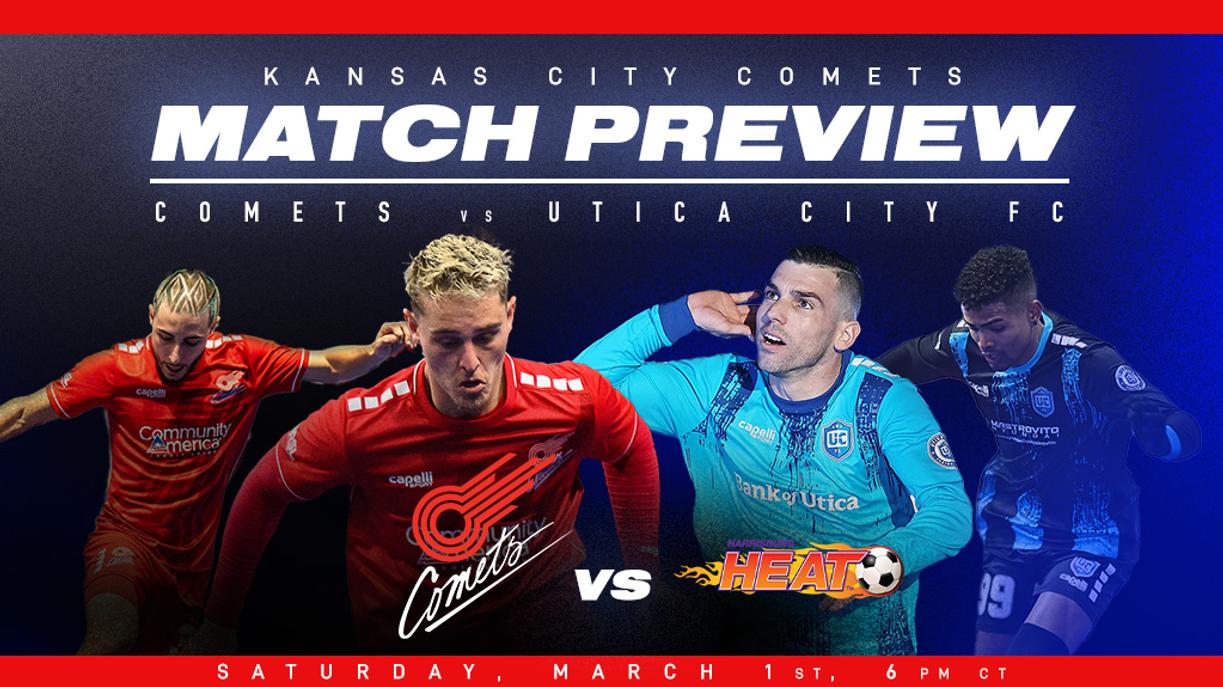 News: Comets set for Playoff Rematch against Utica City - Kansas City ...
