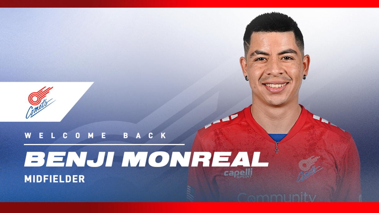 News: Comets midfielder Benji Monreal signs 3-year extension - Kansas ...