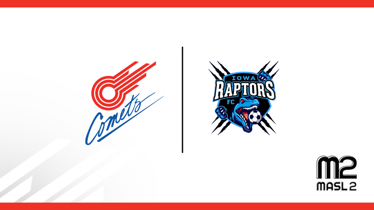 News: Comets announce M2 affiliation with Iowa Raptors FC - Kansas City Comets