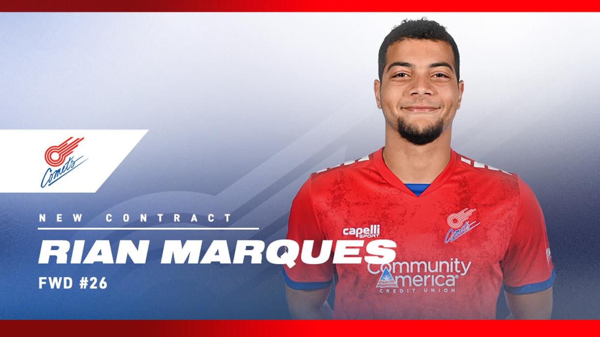 News: COMETS SIGN RIAN MARQUES TO THREE-YEAR DEAL - Kansas City Comets