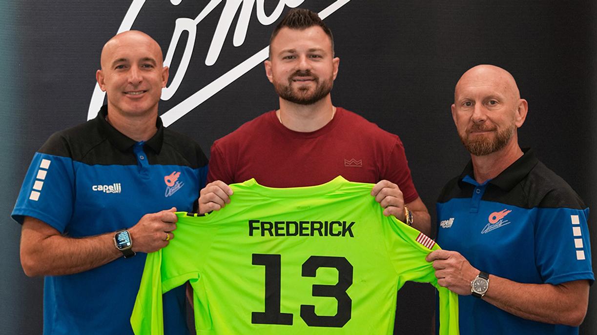 News: GOALKEEPER CHRIS FREDERICK SIGNS 3-YEAR DEAL WITH COMETS - Kansas ...