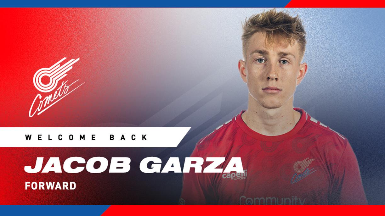 News: COMETS RE-SIGN FORWARD JACOB GARZA - Kansas City Comets