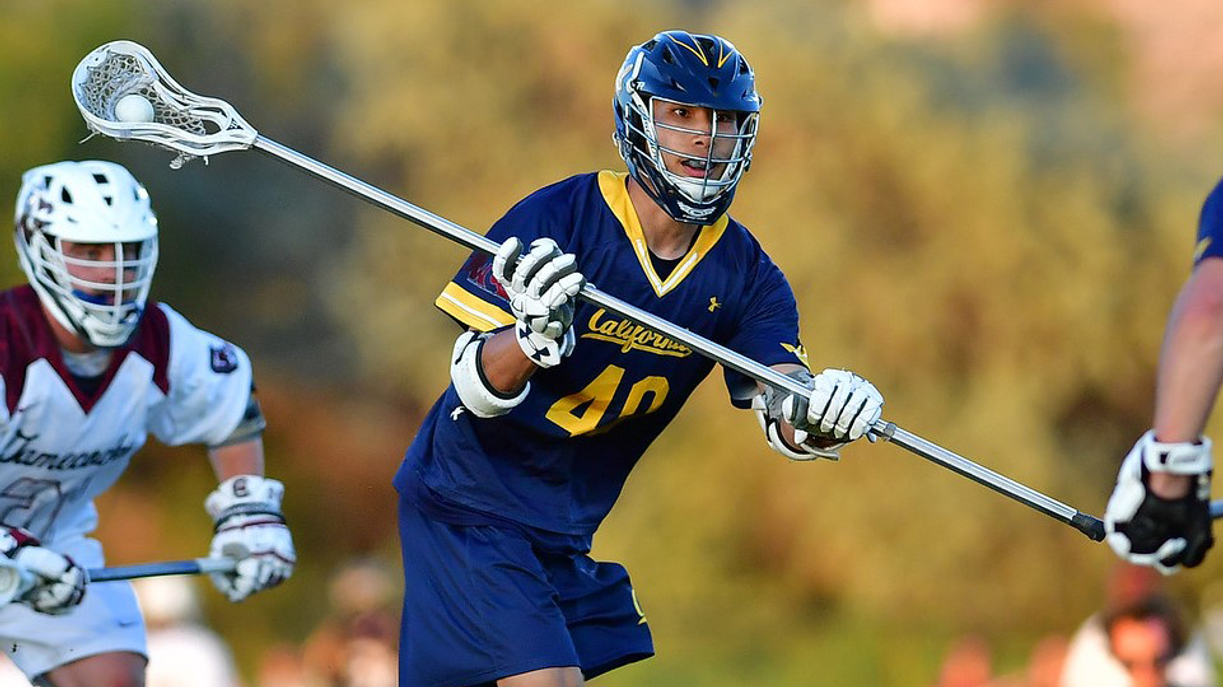 News: Chen to Wear Cal's No. 4 - Cal Men's Lacrosse