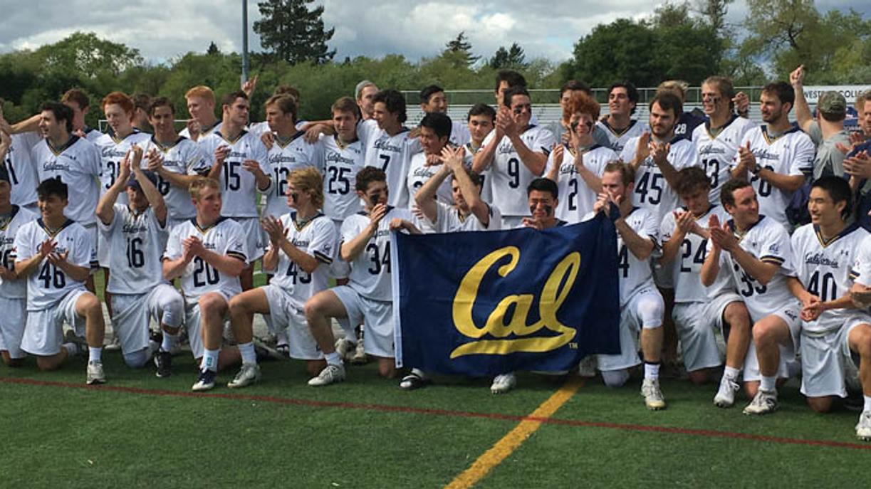 News: Cal Captures WCLL-I Title - Cal Men's Lacrosse