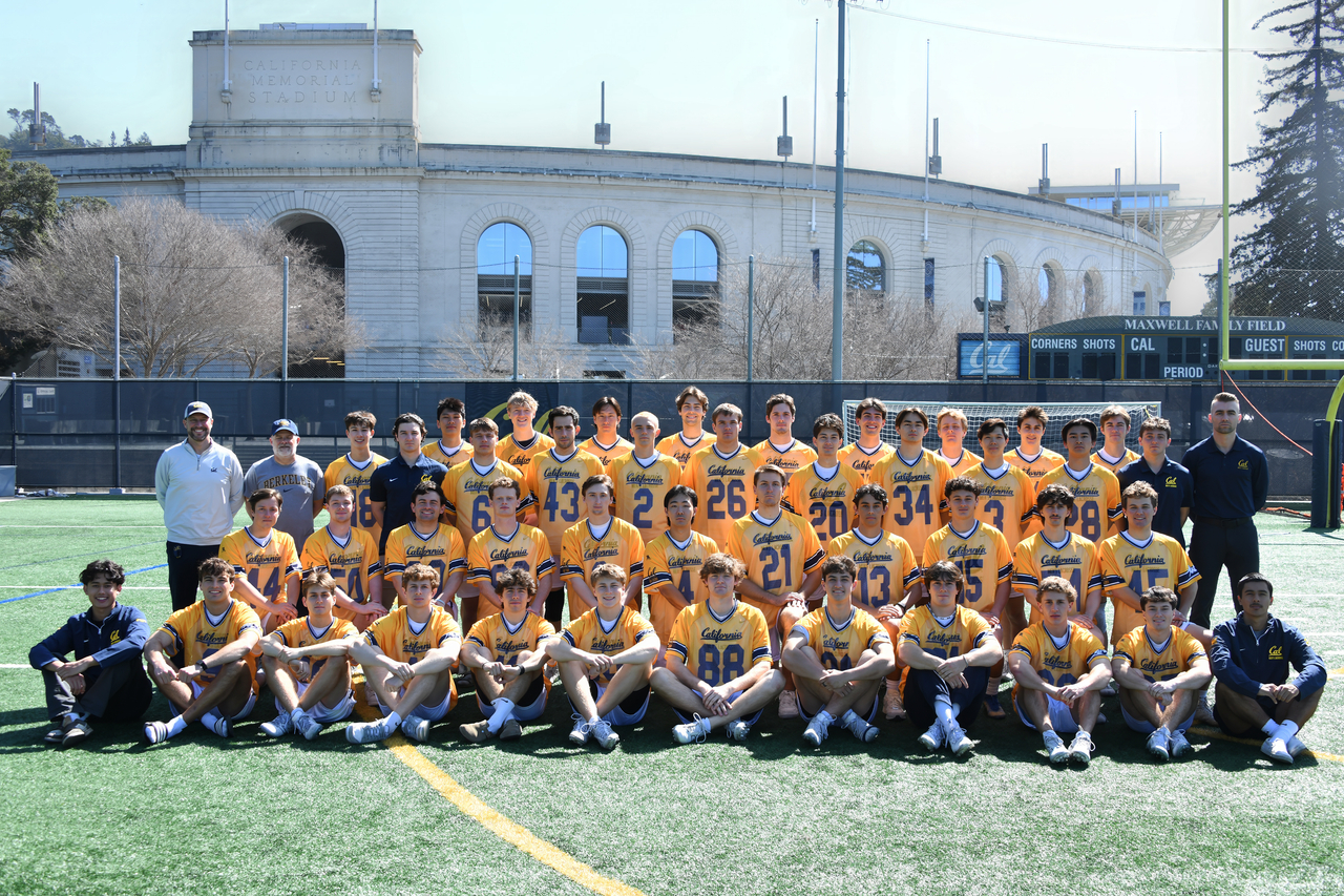 Photos: Team Photo 2025 - Cal Men's Lacrosse