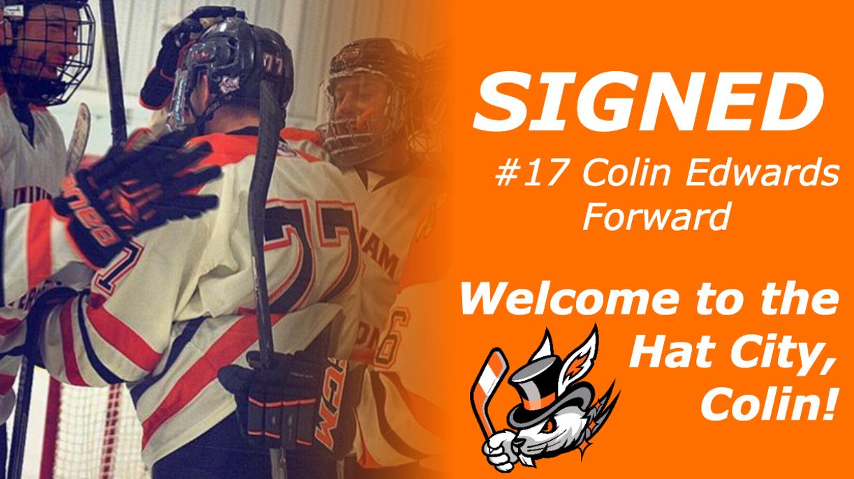 News: Hat Tricks sign Edwards to PTO - Danbury Hat Tricks
