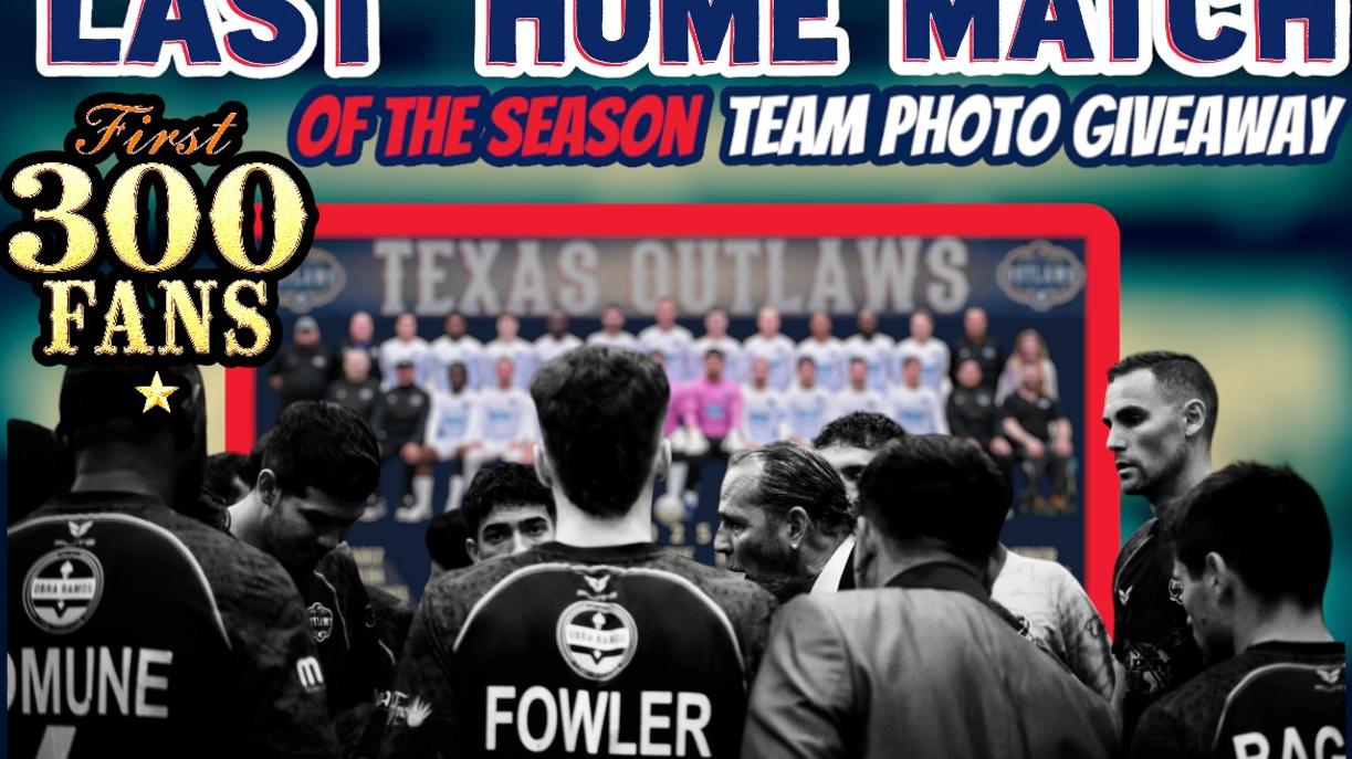 News: Texas Outlaws prepare for Last Home Game! - Texas Outlaws