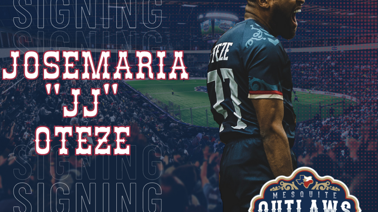 News: The Mesquite Outlaws Welcome Back Defender J.J. Oteze - Texas Outlaws