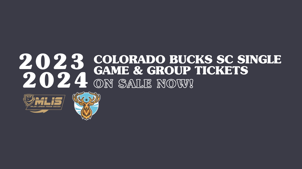 News: COLORADO BUCKS SC ANNOUNCE SINGLE GAME AND GROUP TICKETS ON SALE ...