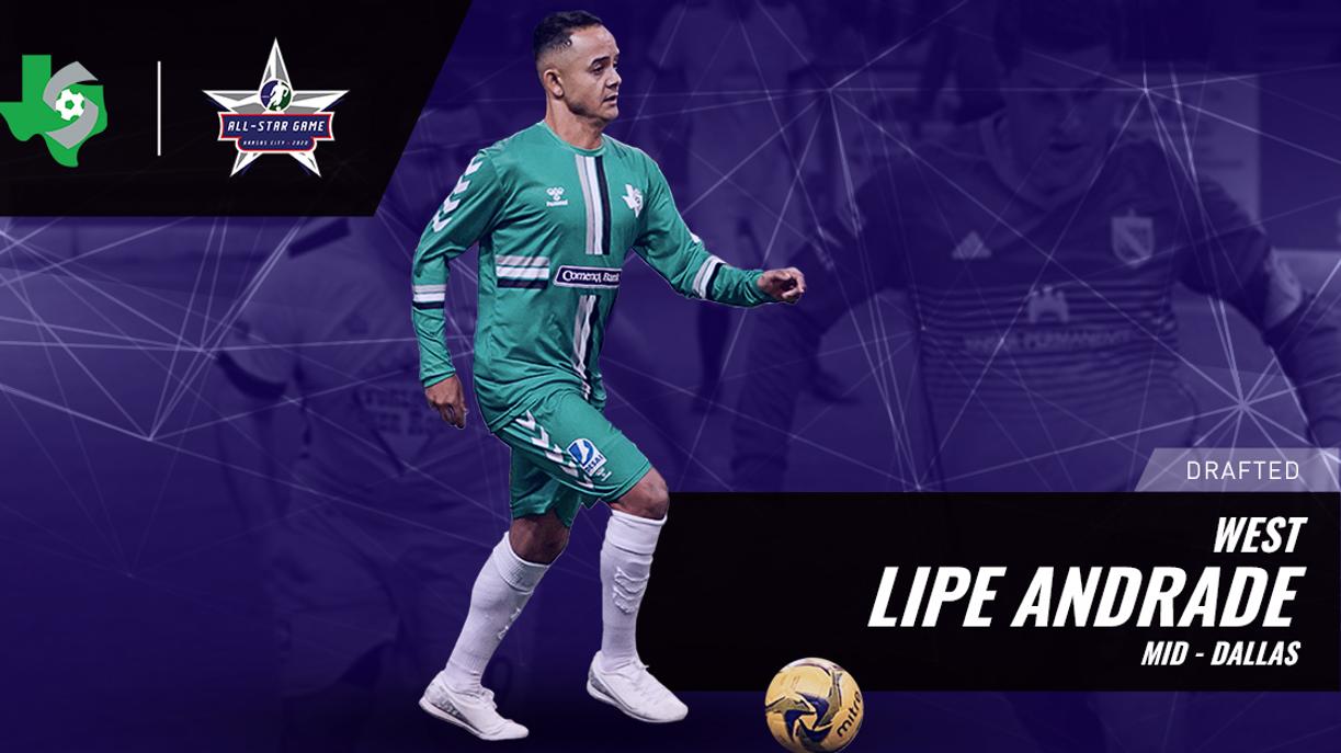News: Sidekicks Lipe Named to MASL All-Star Team - Dallas Sidekicks