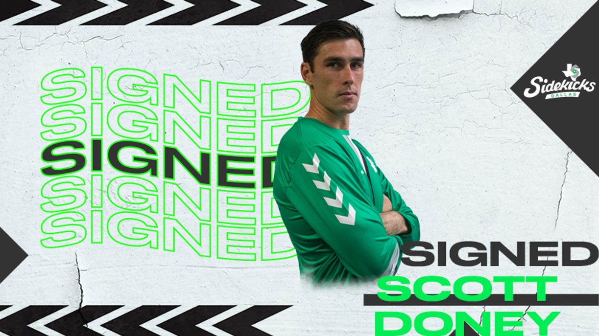 News: Sidekicks Sign Forward Scott Doney - Dallas Sidekicks