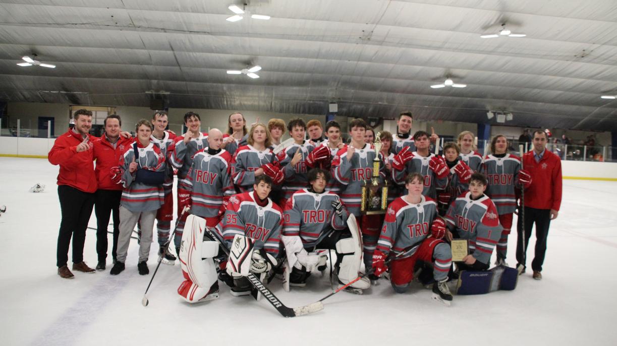 News: Troy Trojan Hockey Team Sweeps the Normandy Thanksgiving ...