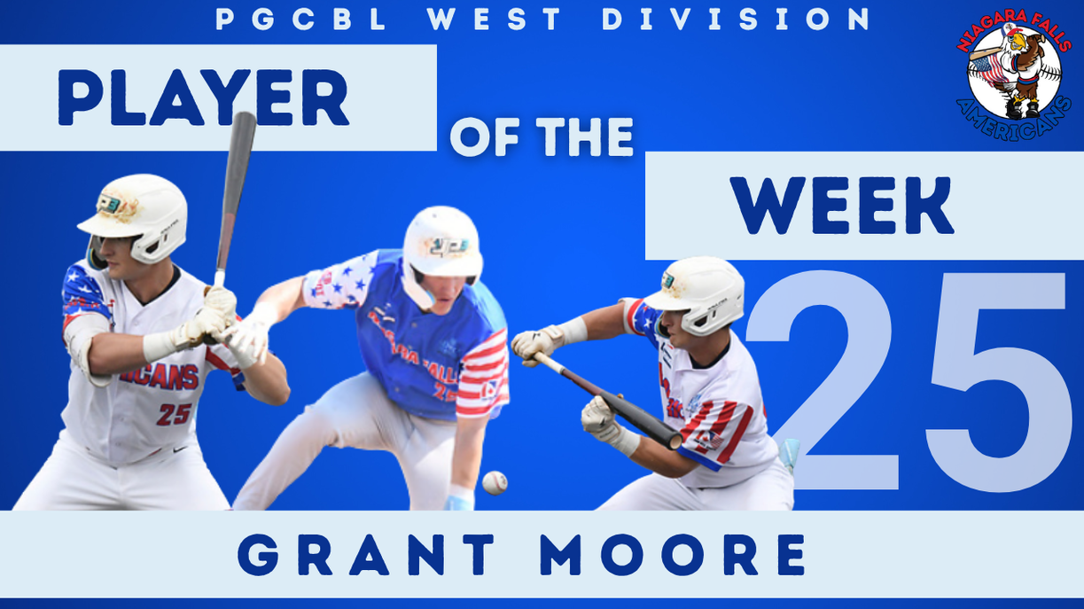 News: Grant Moore Named A PGCBL Player of The Week - Niagara Falls ...