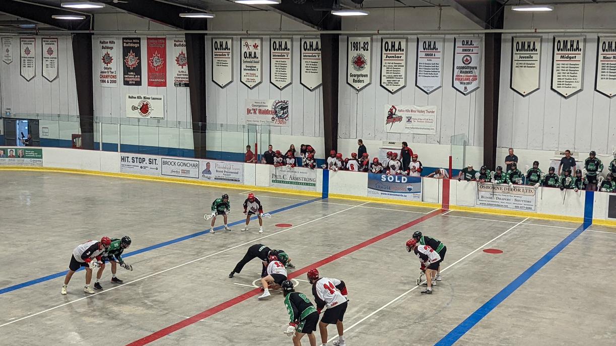 News: Bulldogs take a bite out of Gaels - Green Gaels Lacrosse Club