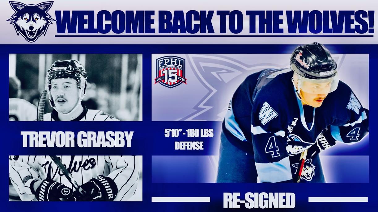 News: Trevor Grasby Returns To The Wolves! - The Watertown Wolves