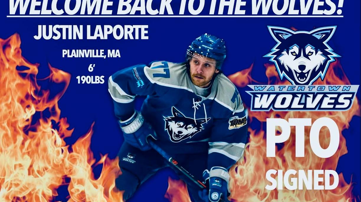 News: LaPorte Signs PTO! - The Watertown Wolves