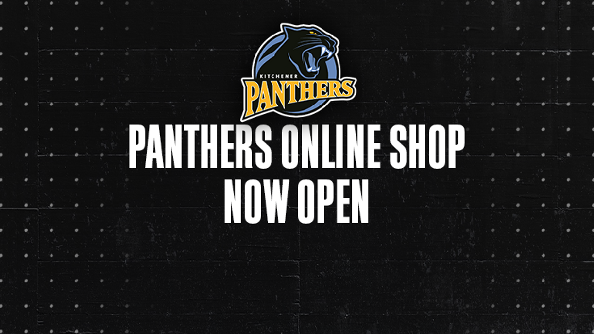 News: Panthers Online Shop Now Open - Kitchener Panthers