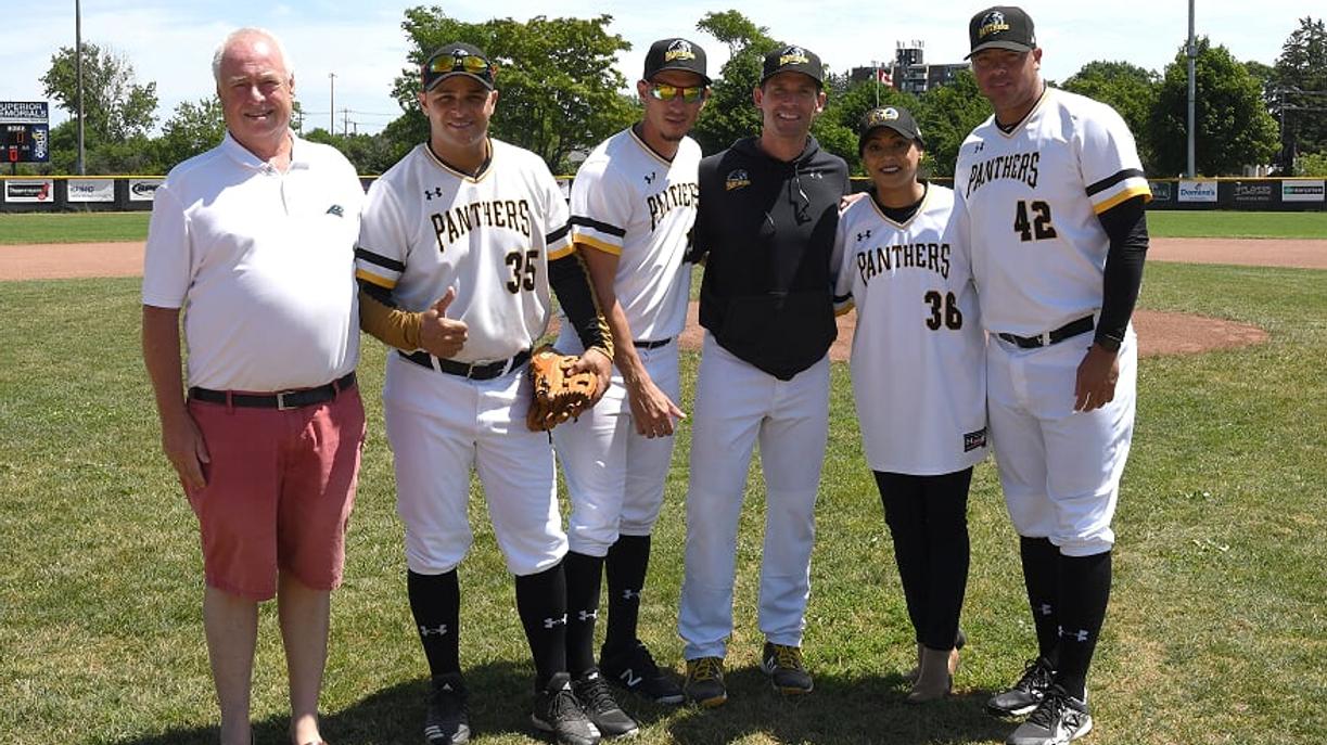 News: Local MP Throws Out 1st Pitch - Kitchener Panthers