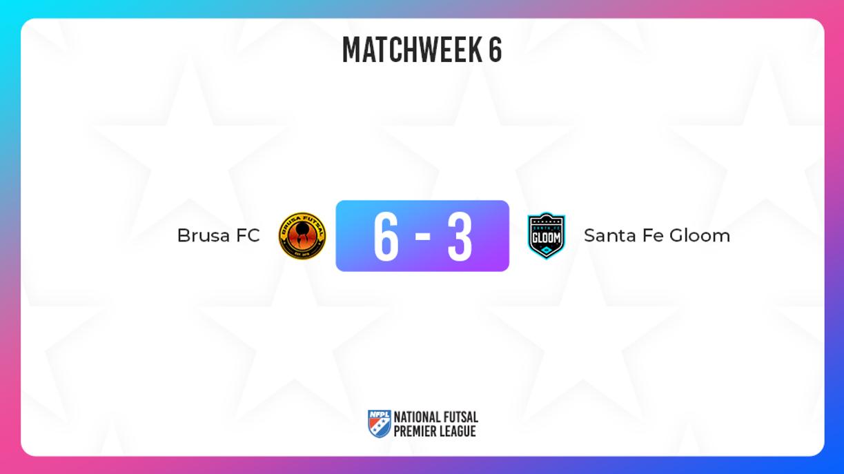 News: Matchweek 6 Review: BRUSA FC Send A Reminder - National Futsal Premier League