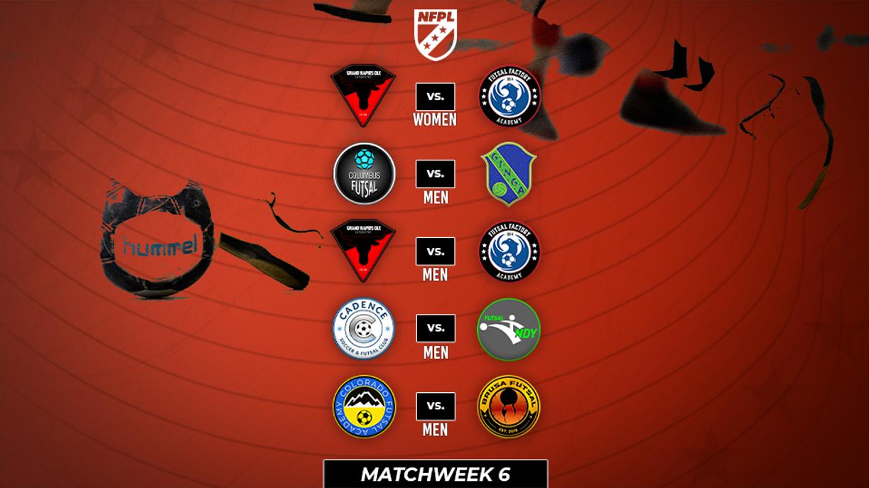 News: NFPL Matchweek 6 Preview - National Futsal Premier League