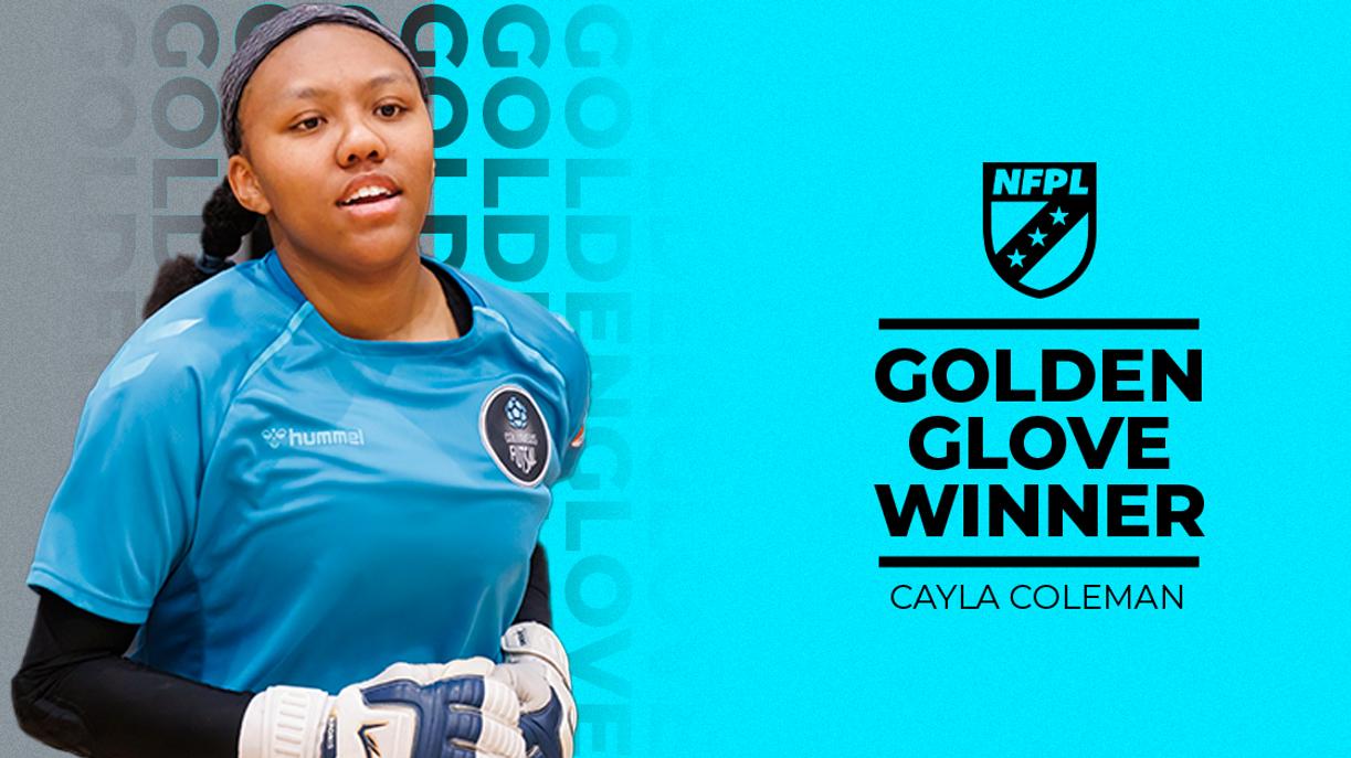 News: 2022/23 Women's Golden Glove Winner - Cayla Coleman - National ...