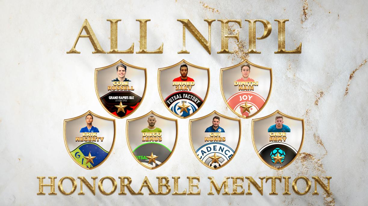 News: All NFPL Honorable Mention - National Futsal Premier League