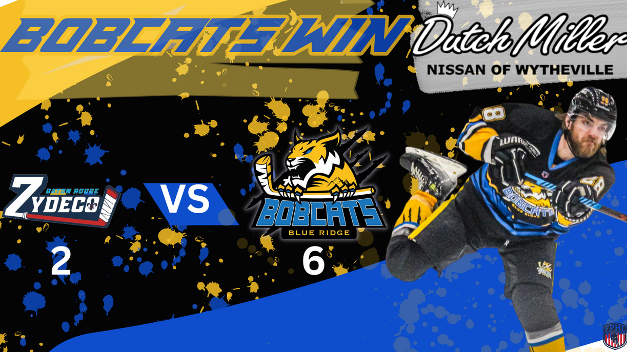 News: Blue Ridge Blasts Baton Rouge 6-2 - Blue Ridge Bobcats