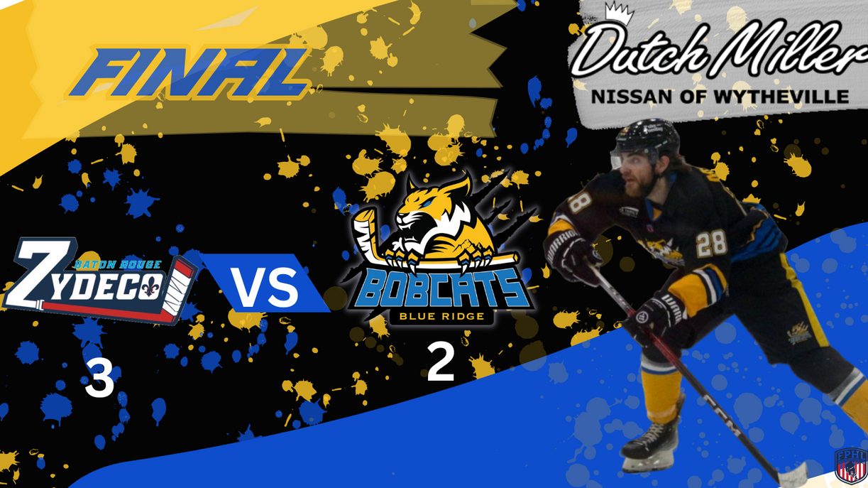 News: Zydeco Chase 'Cats 3-2 - Blue Ridge Bobcats