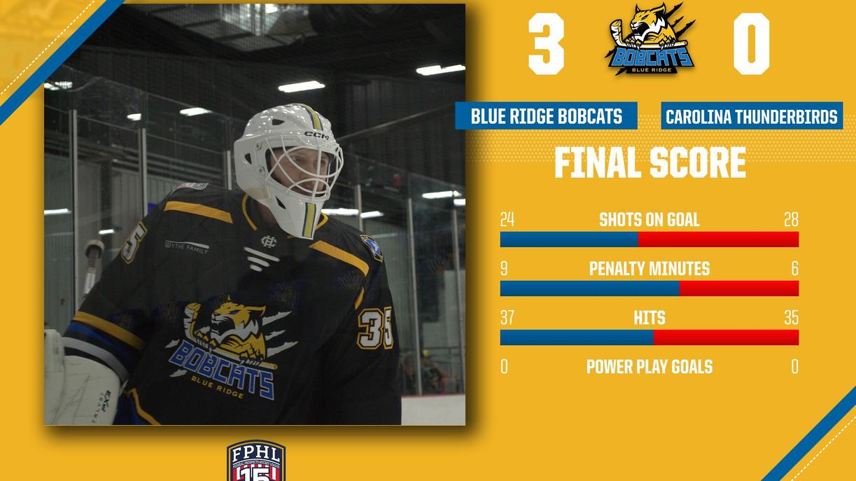 News: Bobcats Blank Birds 3-0 In Rivalry Renewal - Blue Ridge Bobcats