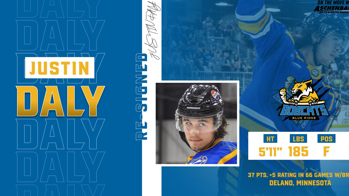 News: Blue Ridge Bobcats Announce Return of Forward Justin Daly - Blue ...