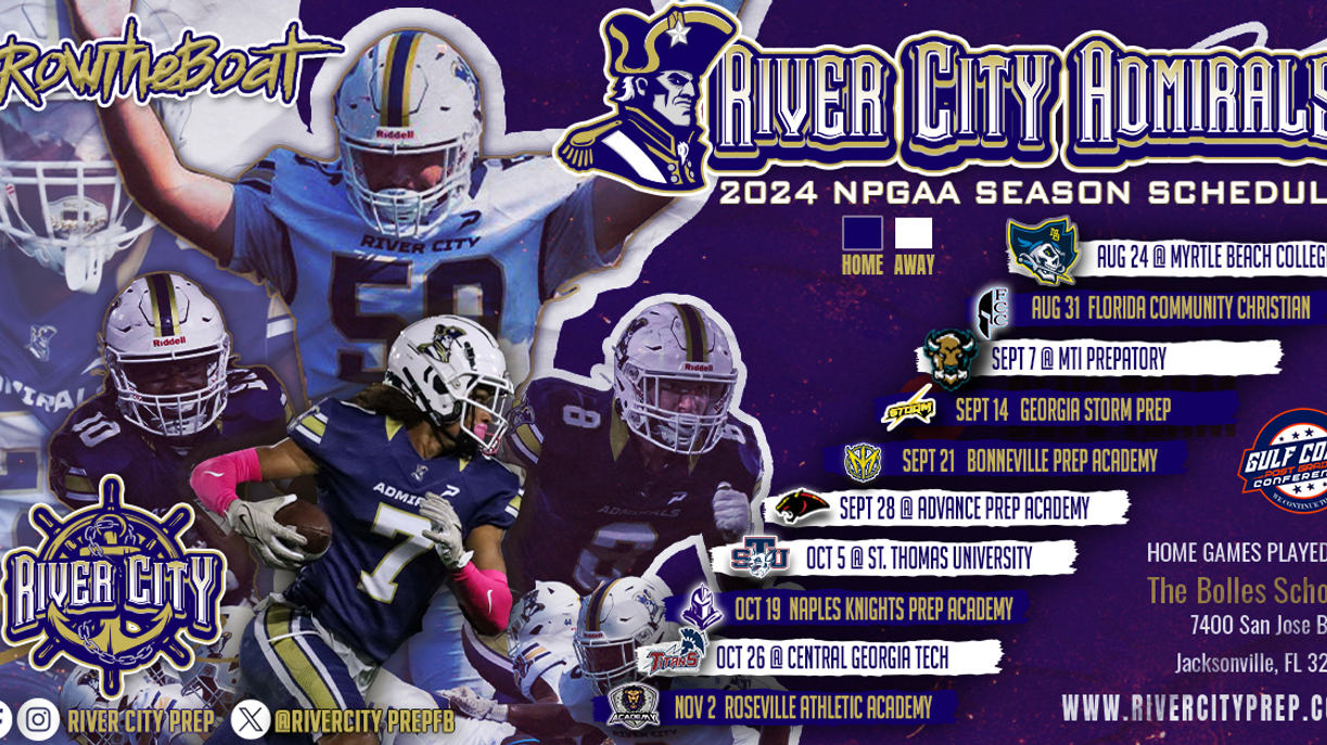News: Admirals Announce 2024 NPGAA Schedule - River City Prep