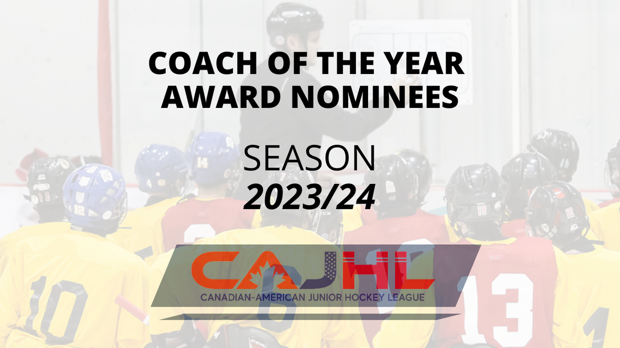News: CAJHL Nominees for Coach of the Year - Canadian-American Junior ...
