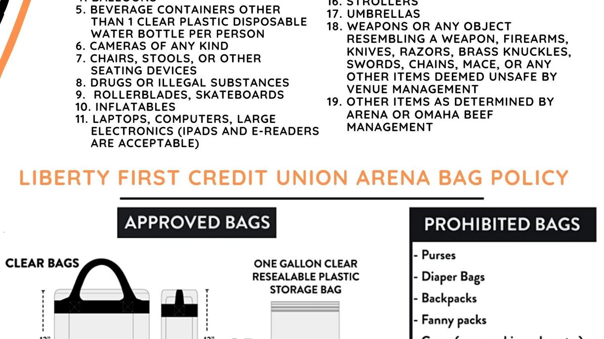 News: Omaha Beef Arena Safety Policies - Omaha Beef