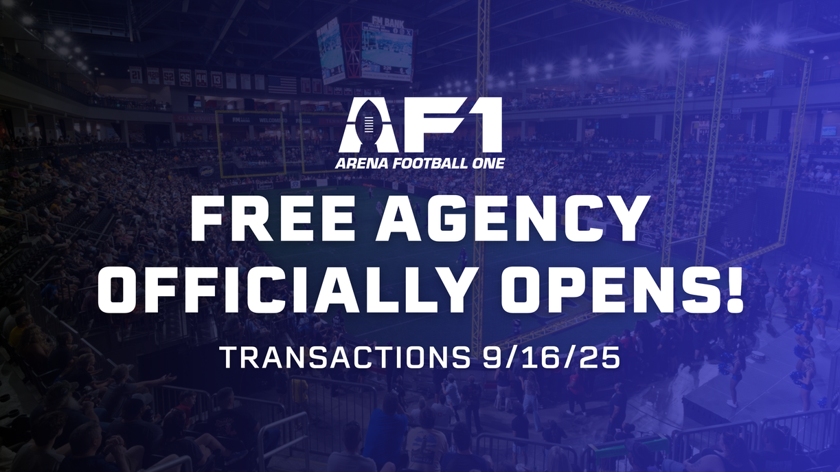 News: AF1 Free Agency Officially Opens with First Wave of Signings ...