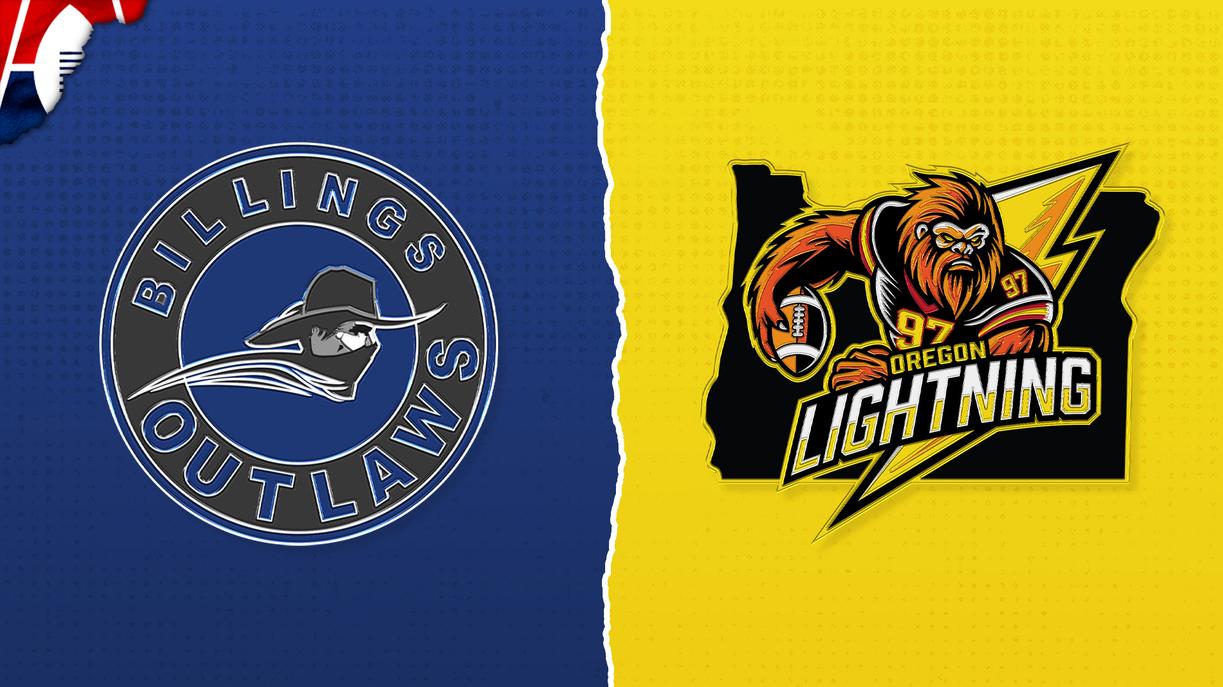 News: Billings Outlaws at Oregon Lightning (Week 1) - Arena Football One