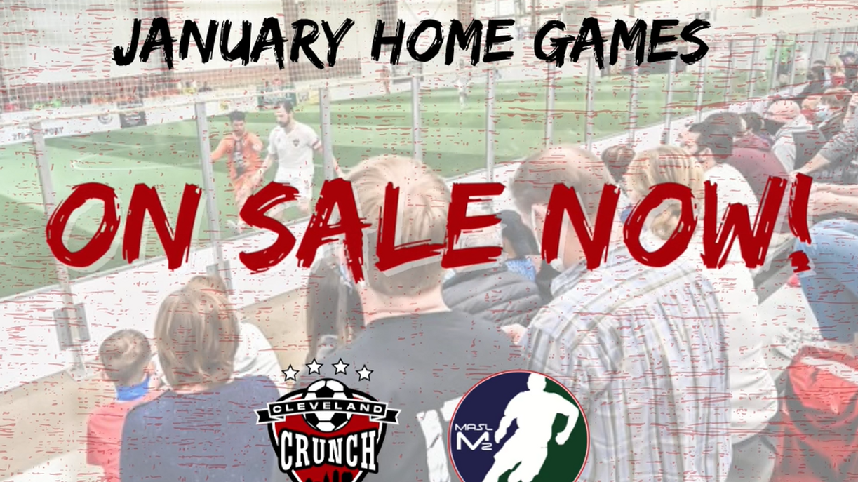 News: CLEVELAND CRUNCH SINGLE-GAME TICKETS ARE ON SALE NOW - Cleveland ...