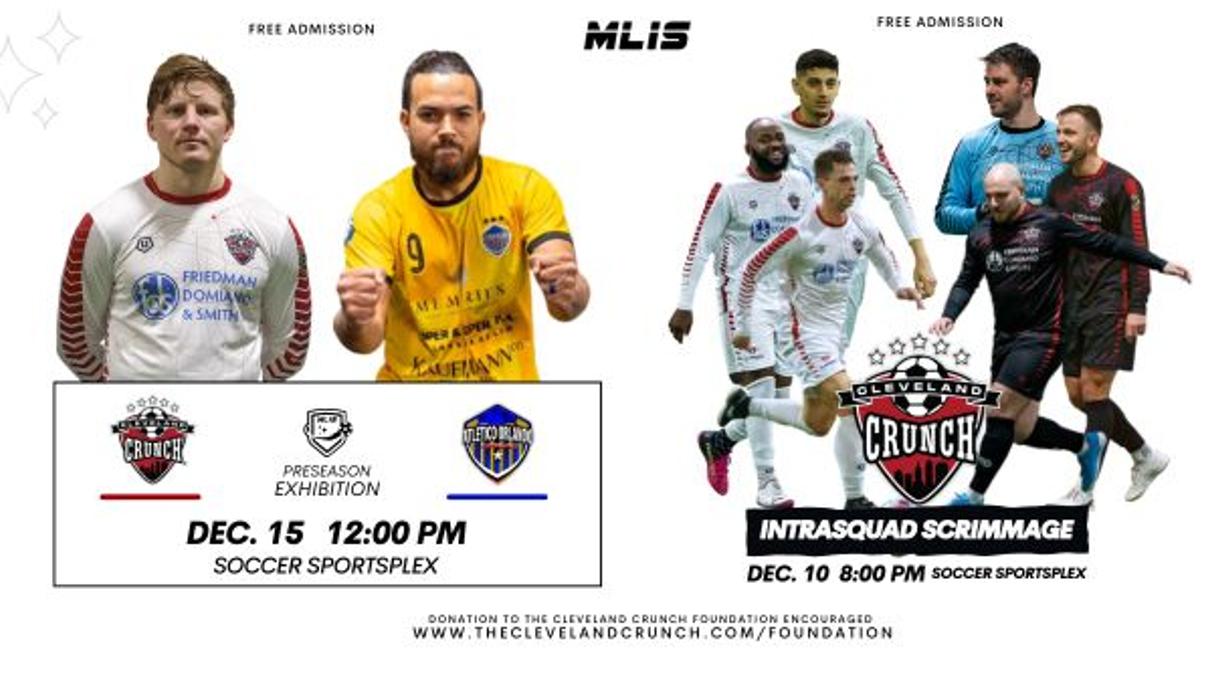 News: CLEVELAND CRUNCH TO HOST INTRASQUAD SCRIMMAGE AND EXHIBITION ...