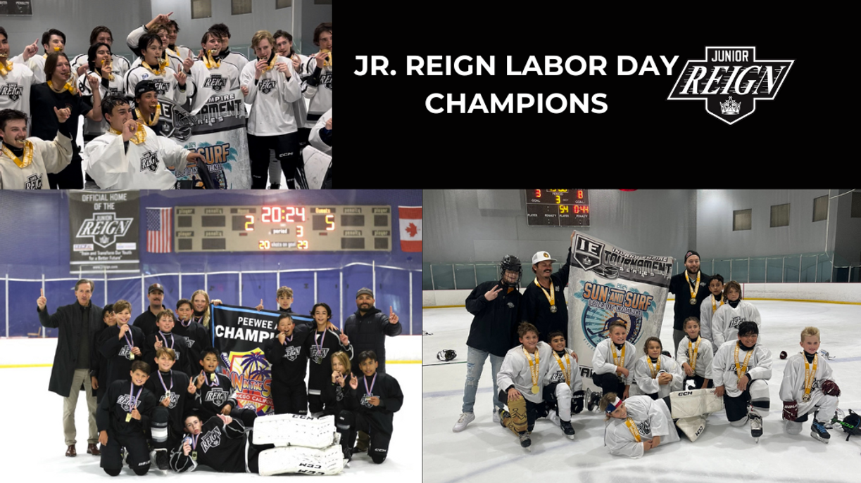 News: Jr. Reign Clean Up Over Labor Day - Junior Reign Youth Hockey
