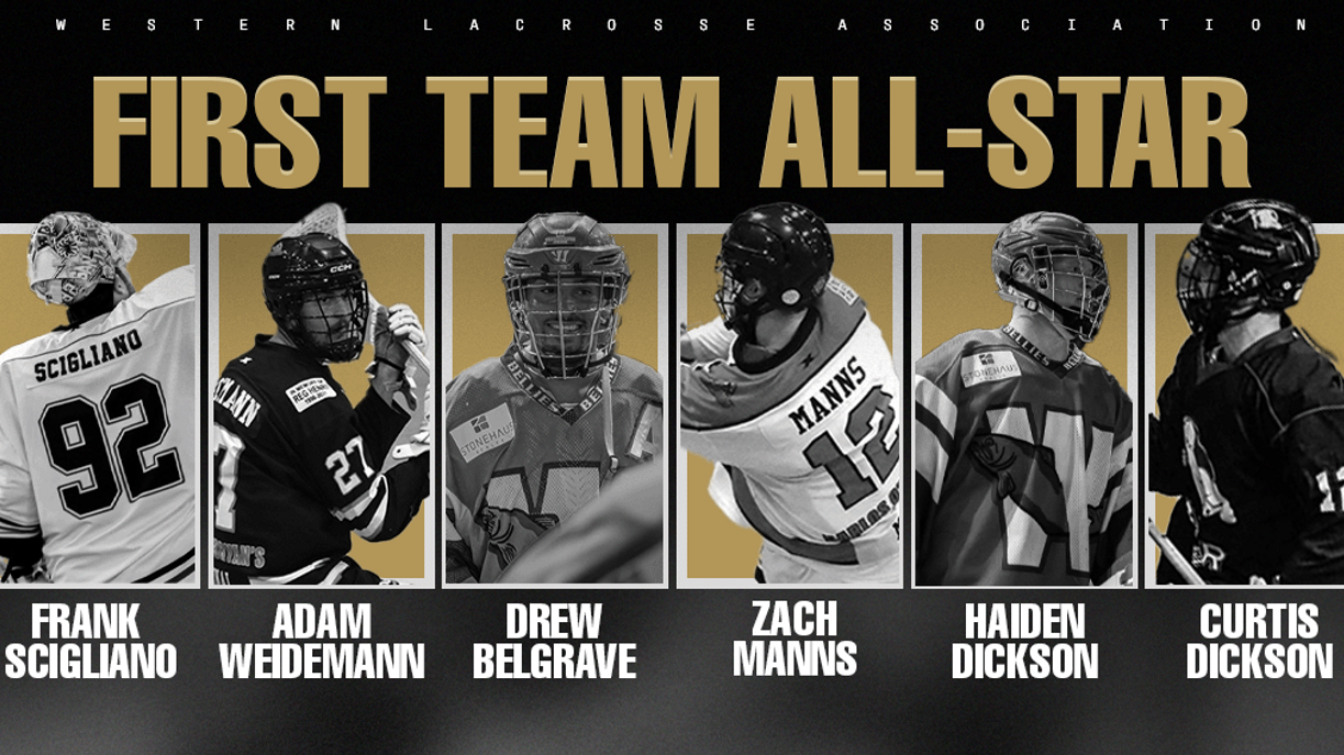 News: WLA announces First Team All Stars - Western Lacrosse Association