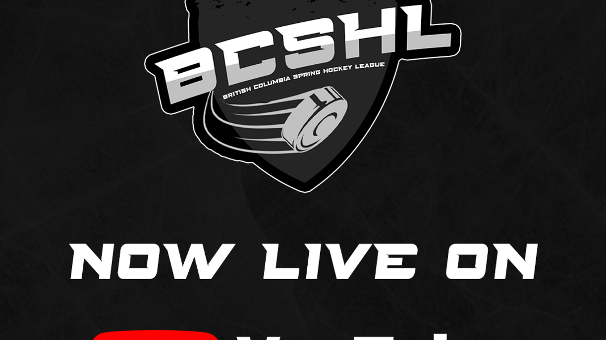News: All games to be broadcasted on YouTube - British Columbia Spring ...