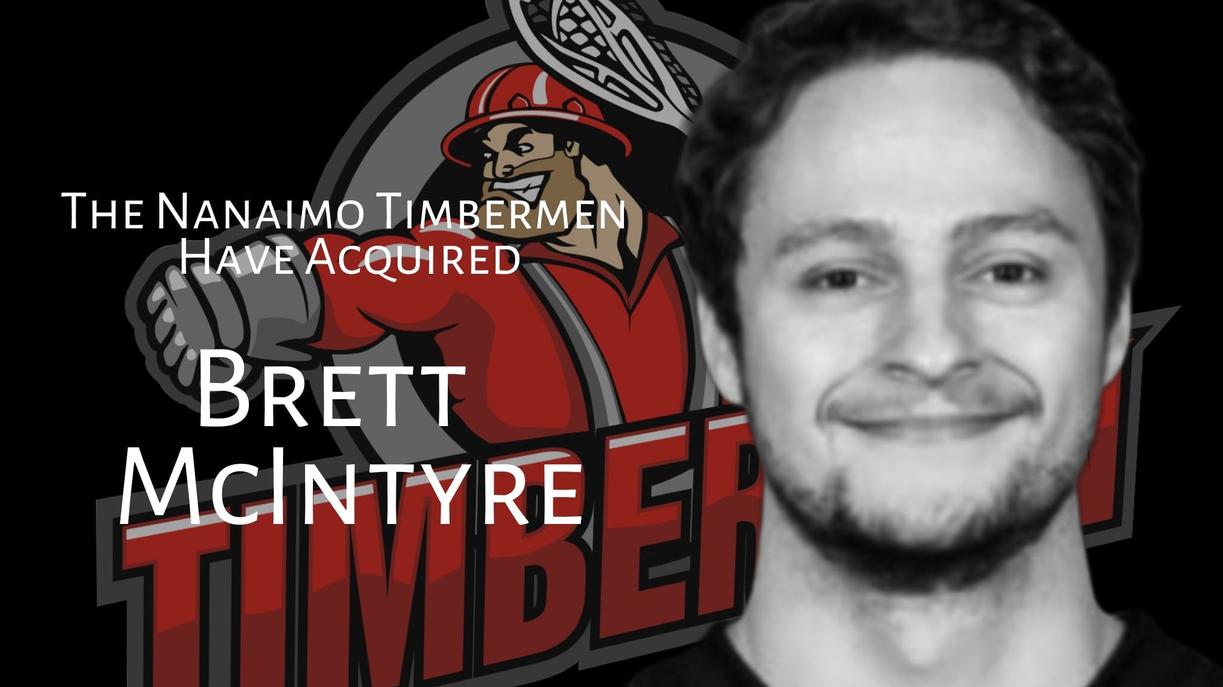 News: Timbermen add Brett McIntyre - Nanaimo SR "A" Timbermen