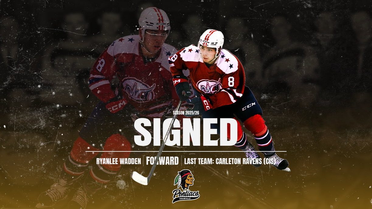 News: Major Announcement - Wadden Signs - Shawville Pontiacs