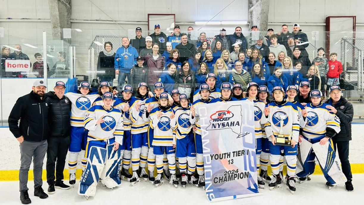News: 13U ~ Tier 1 New York State Champions! - Buffalo Junior Sabres