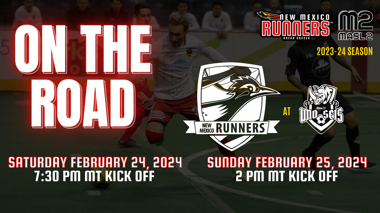 News: Double Header Weekend in El Paso - New Mexico Runners Arena Soccer