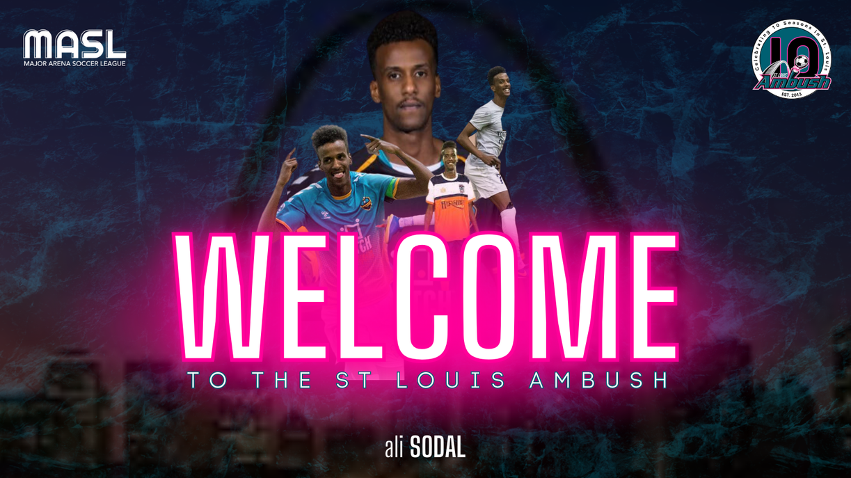 News: AMBUSH SIGN MIDFIELDER ALI SODAL - St. Louis Ambush